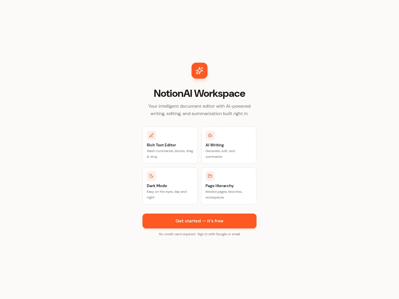 NotionAI Workspace (Remix)