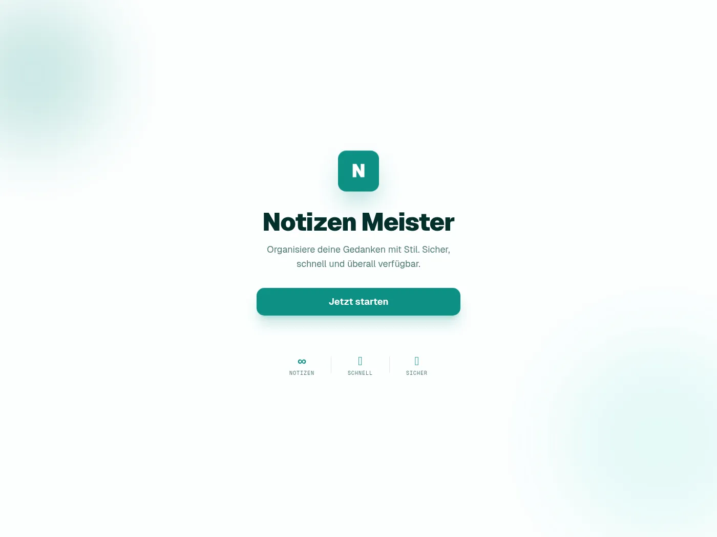 Notizen Meister