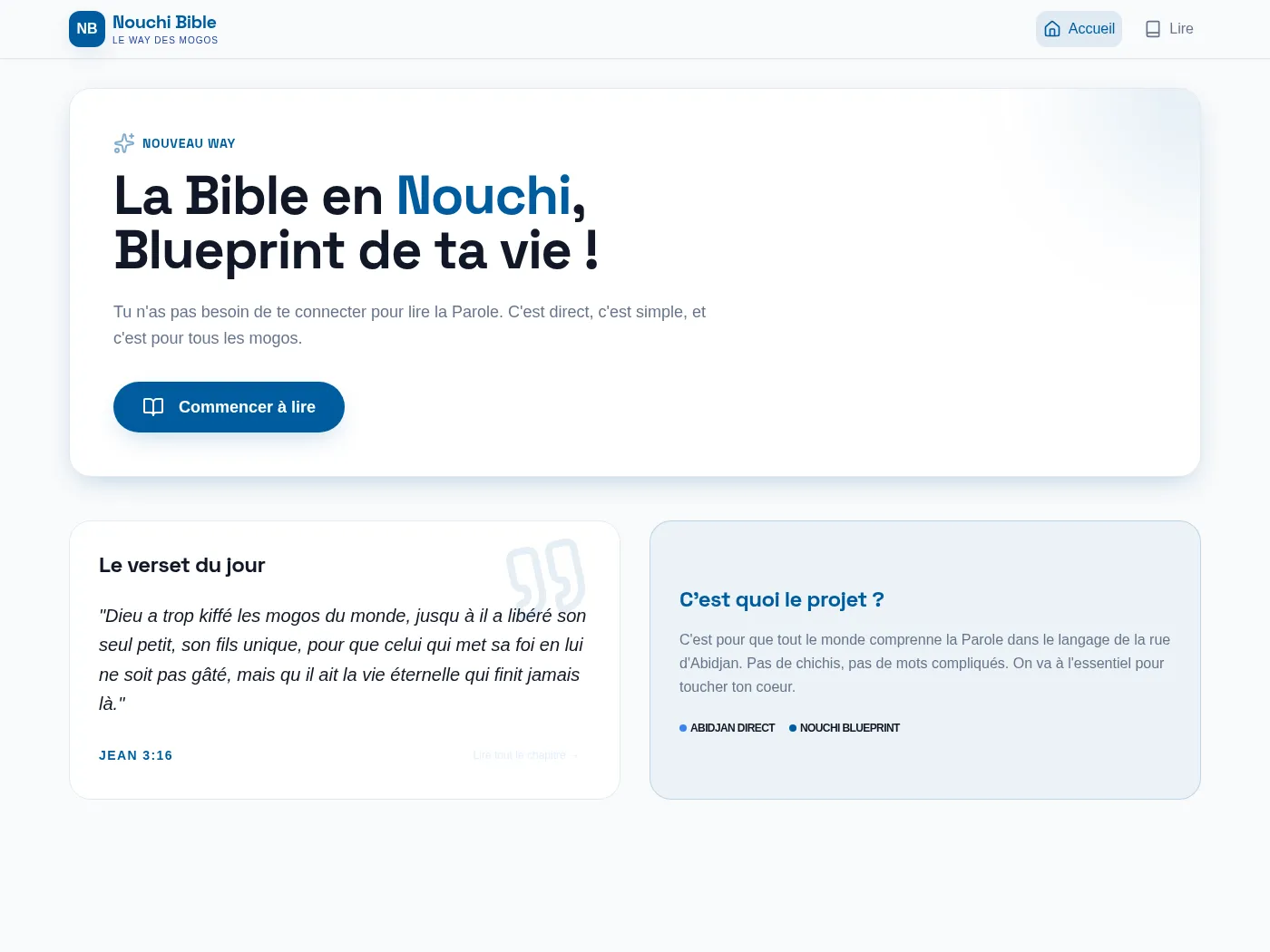 Nouchi Bible Direct