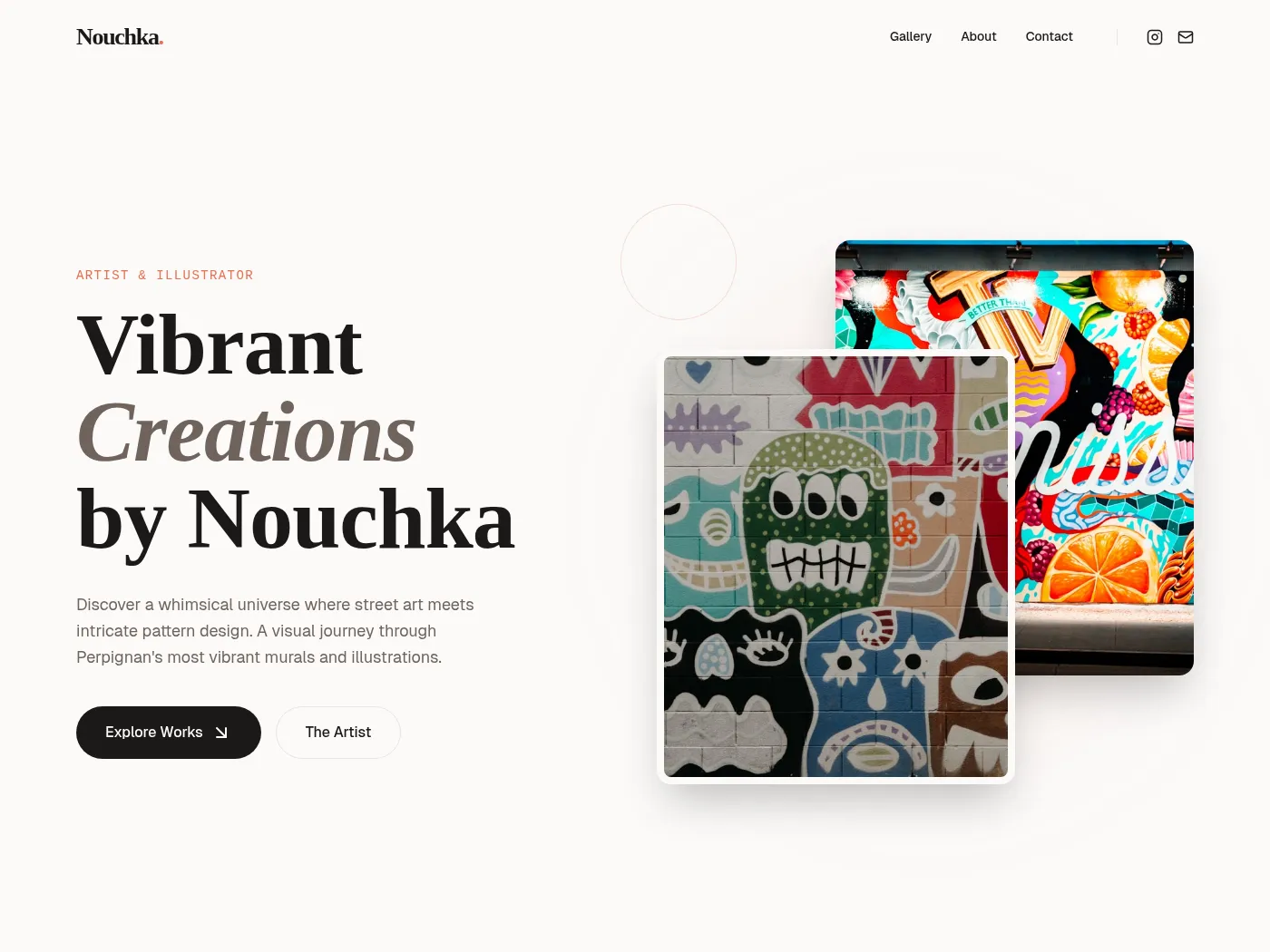 Nouchka Gallery Showcase