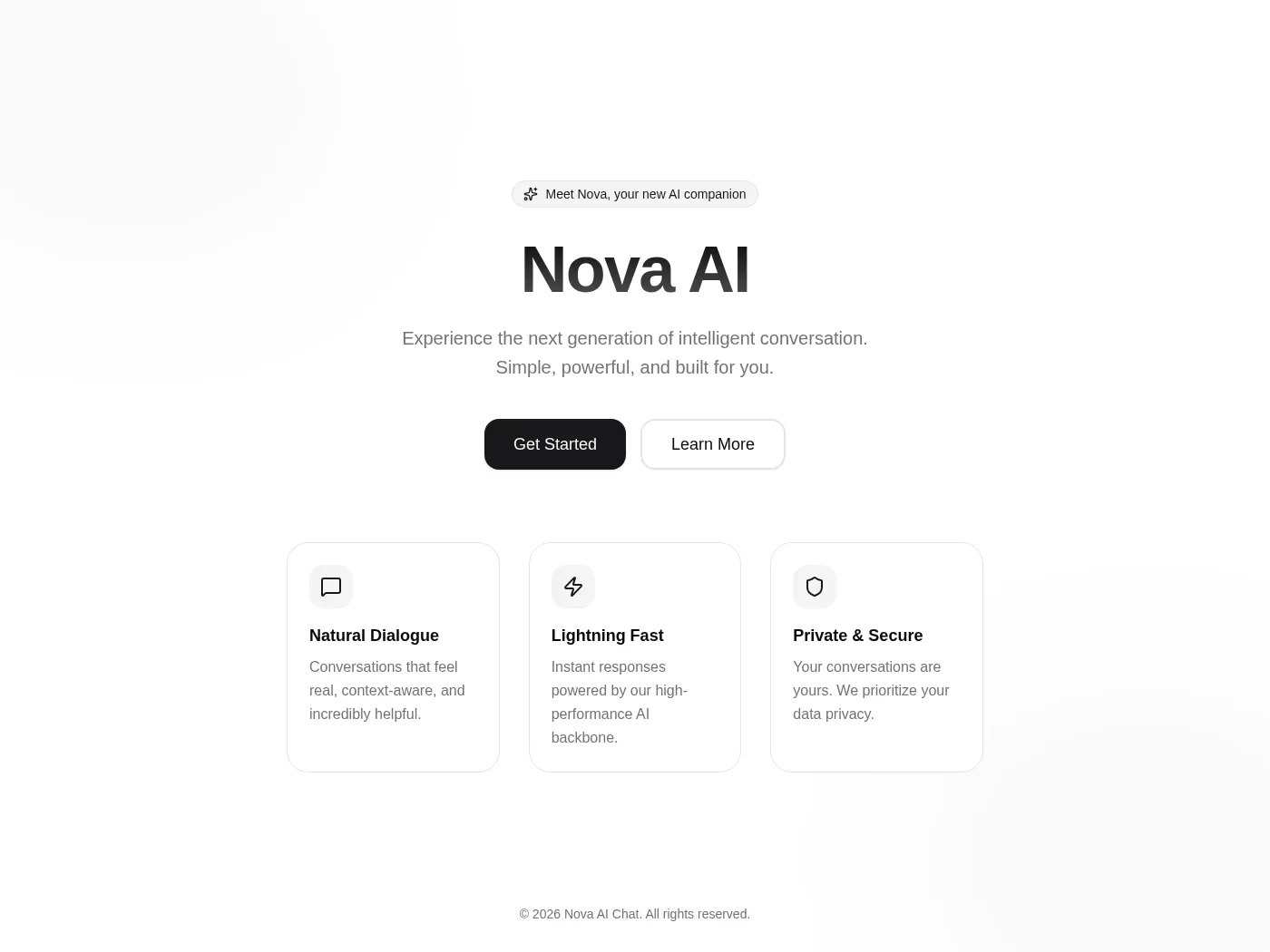 Nova AI Chat