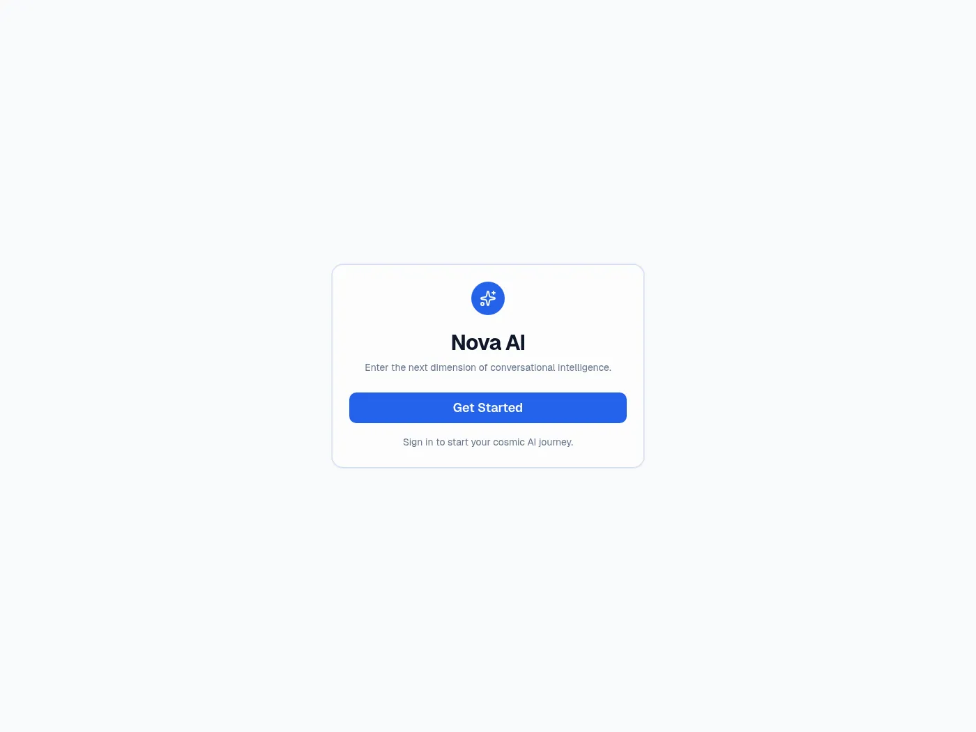 Nova AI Chat Platform