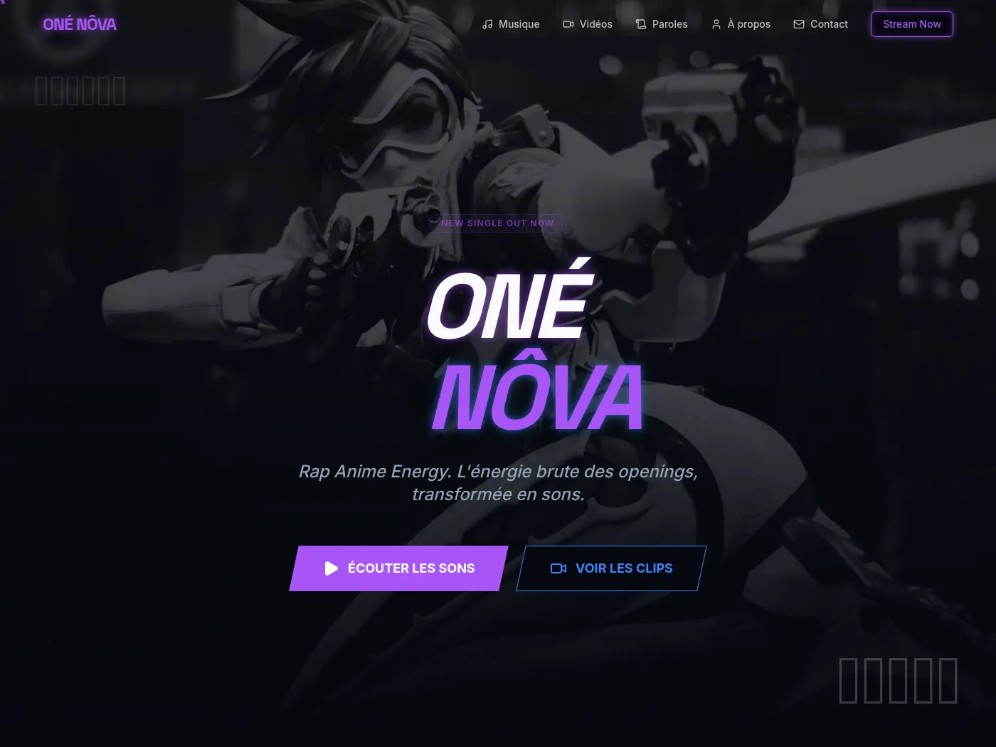Oné Nôva Rap Anime Site