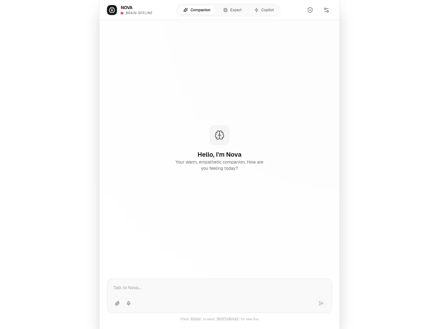 Nova Companion UI