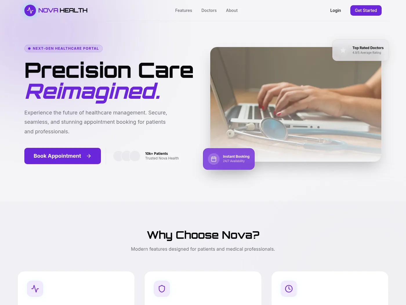 Nova Health Portal