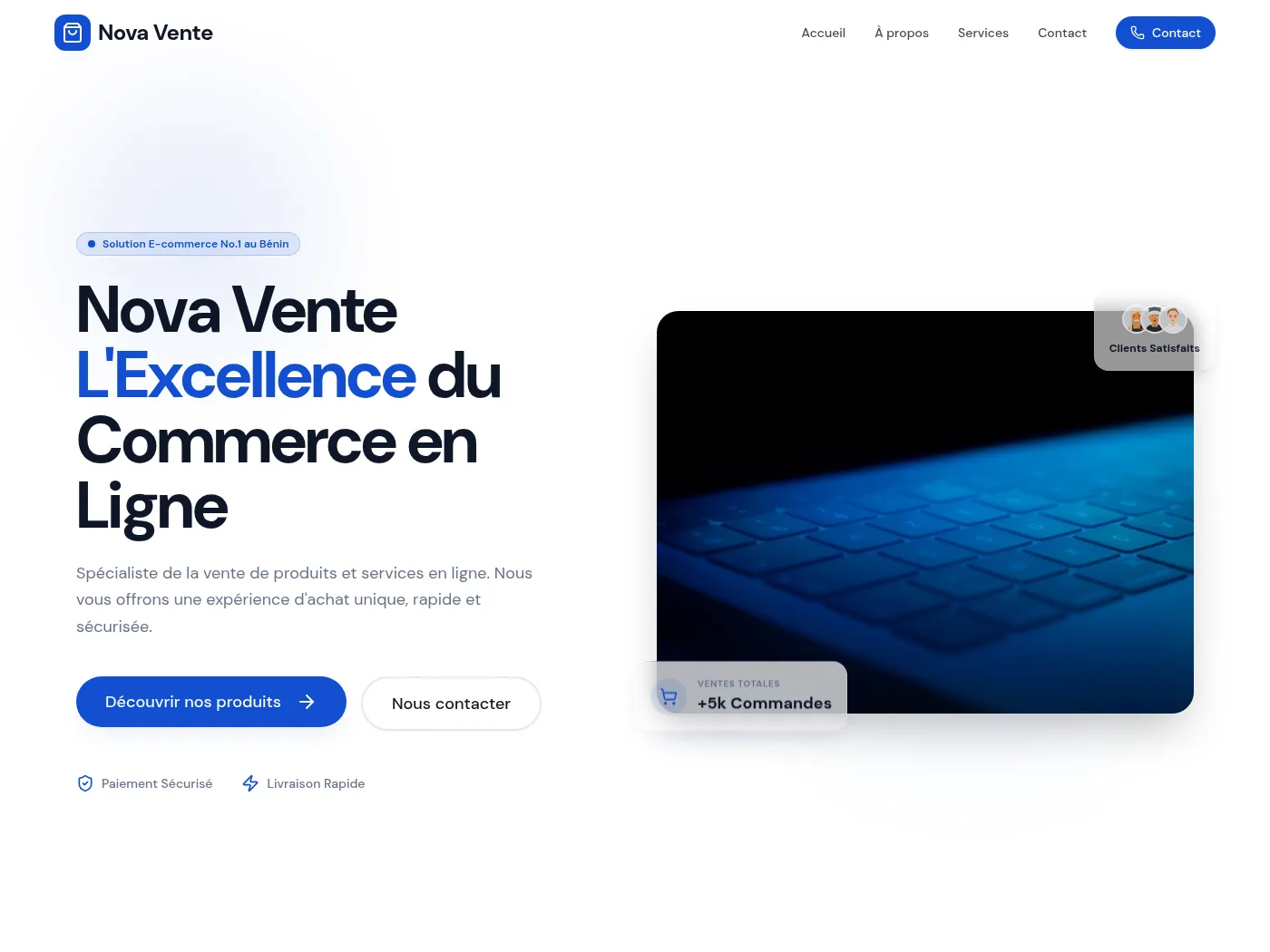 Nova Vente Web Portal