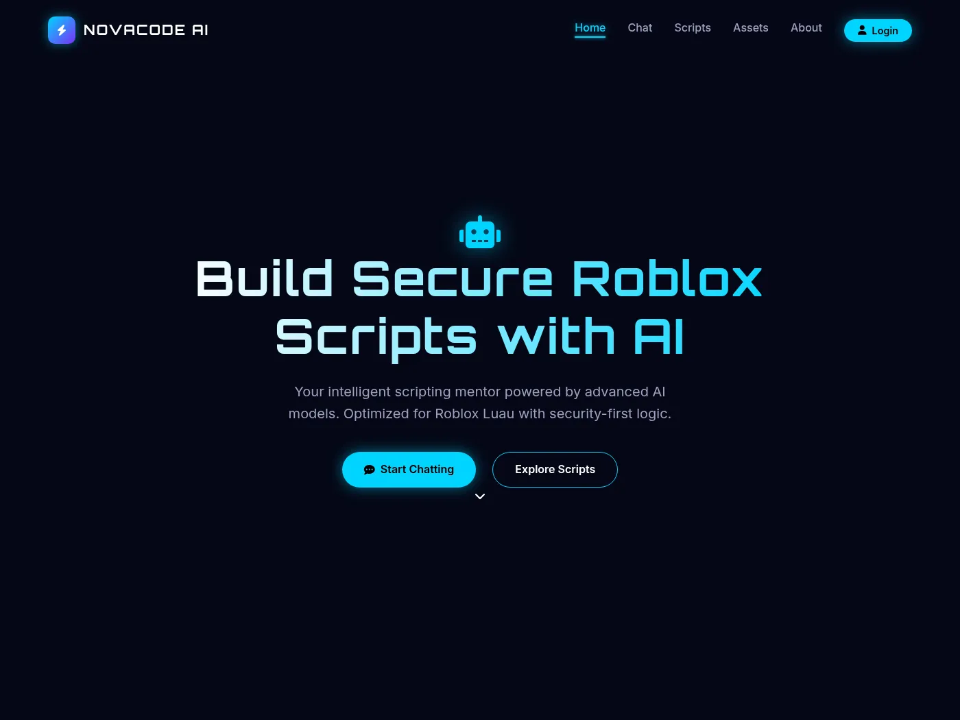 NovaCode AI Website