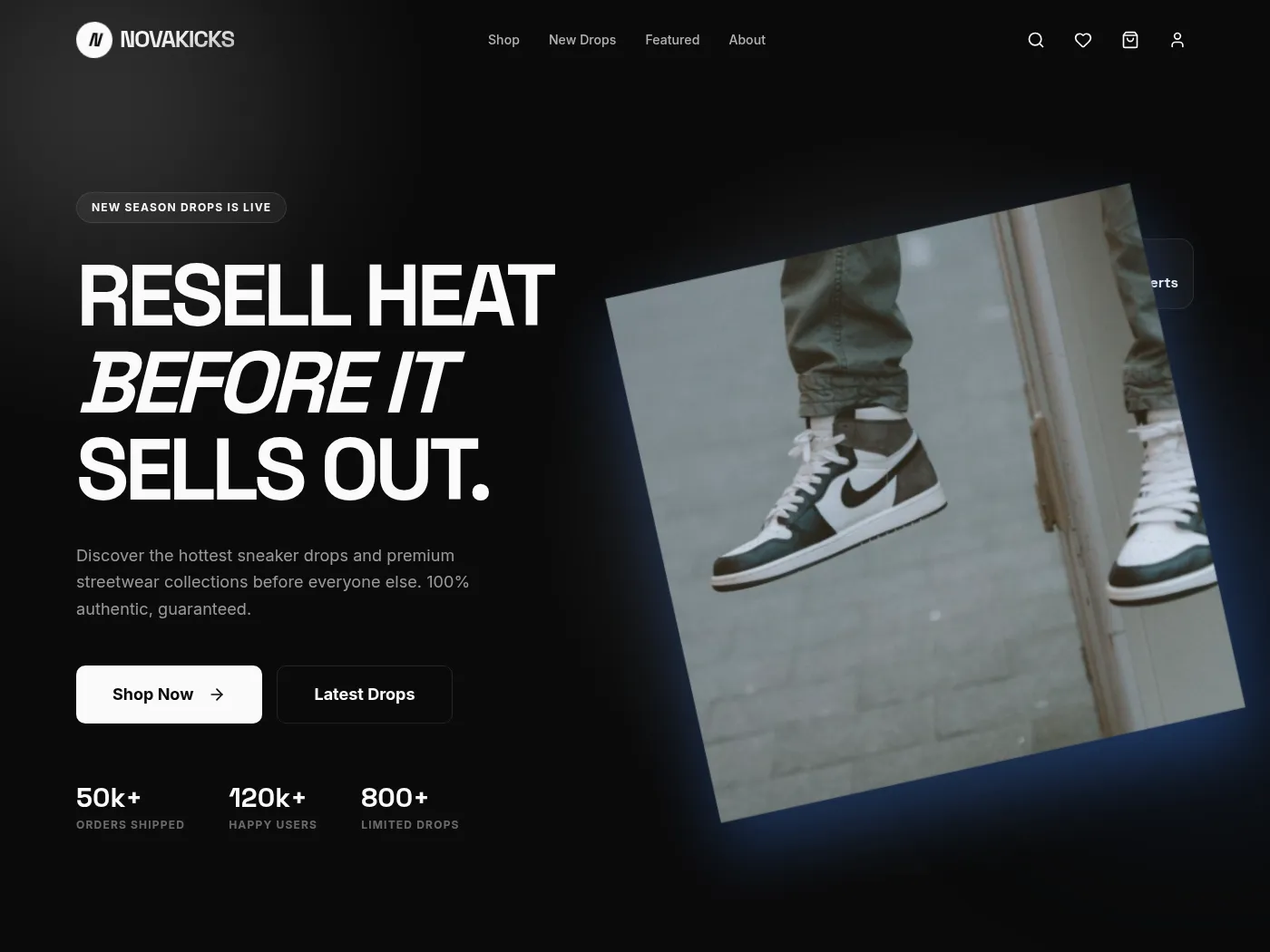 NovaKicks Streetwear Shop
