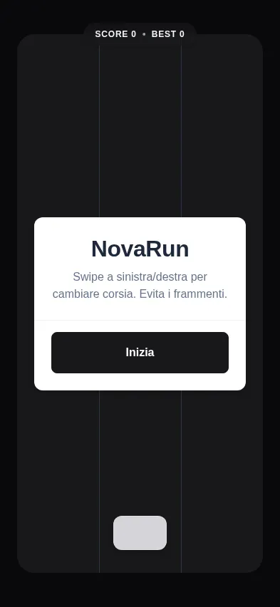 NovaRun Game