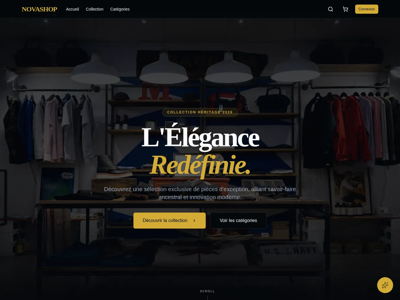 NovaShop E-Commerce
