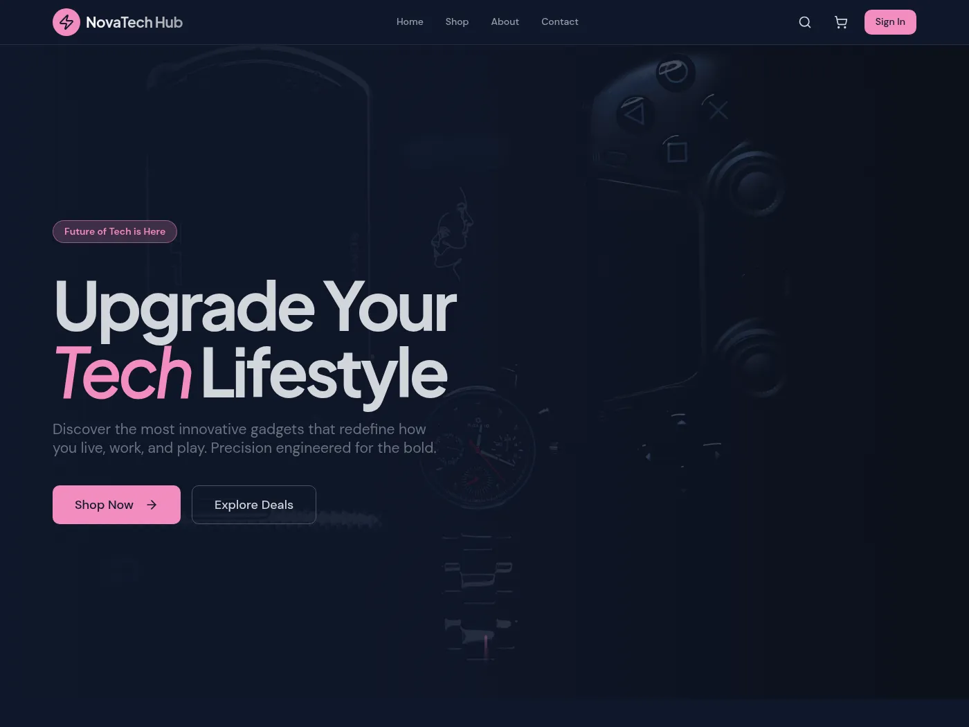 NovaTech Gadget Store