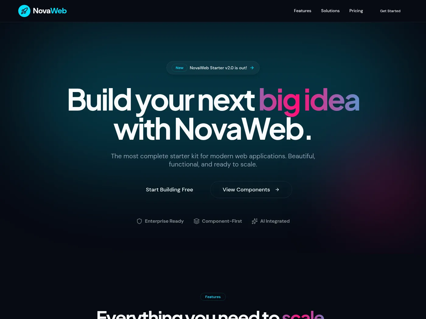 NovaWeb Starter