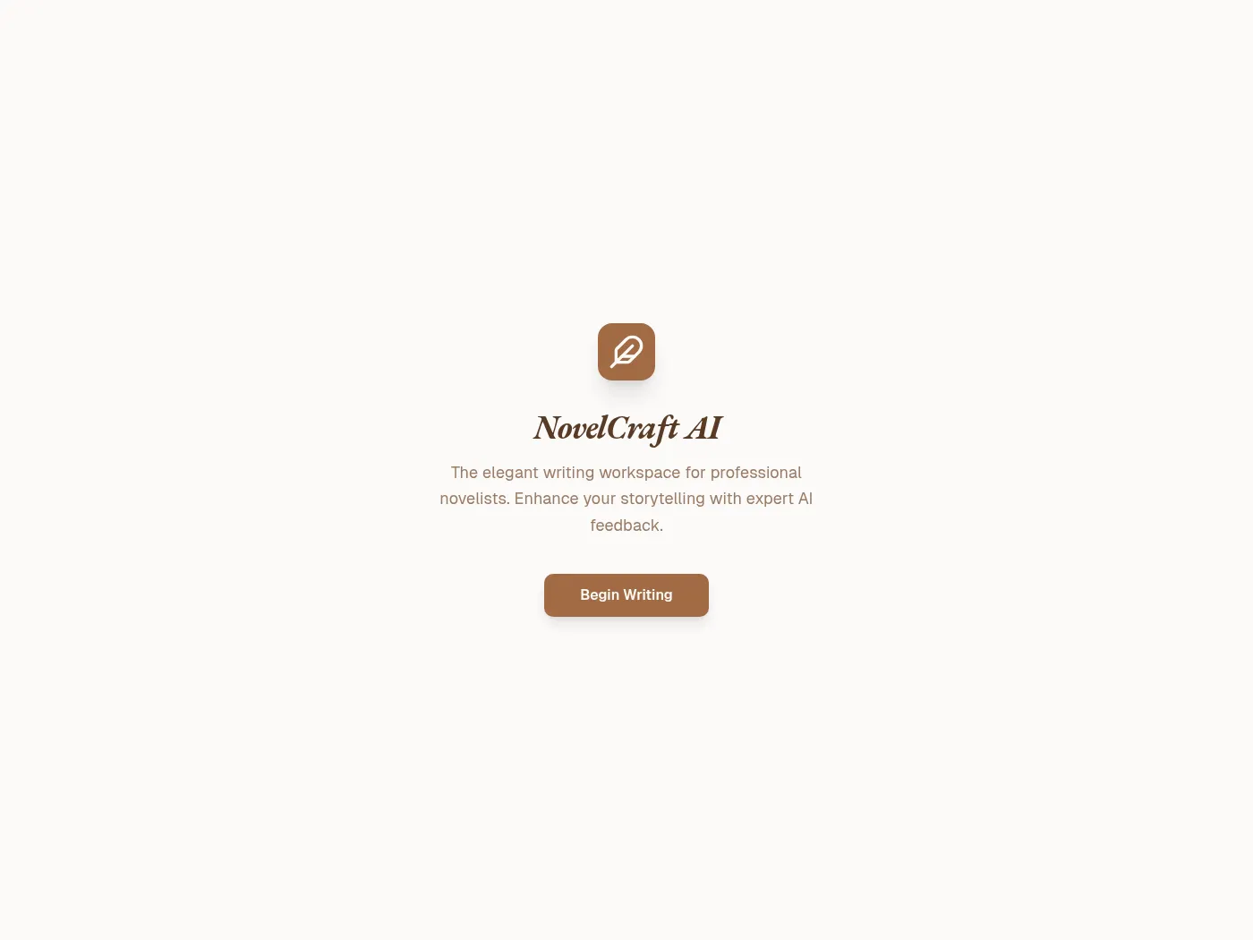 NovelCraft AI Editor