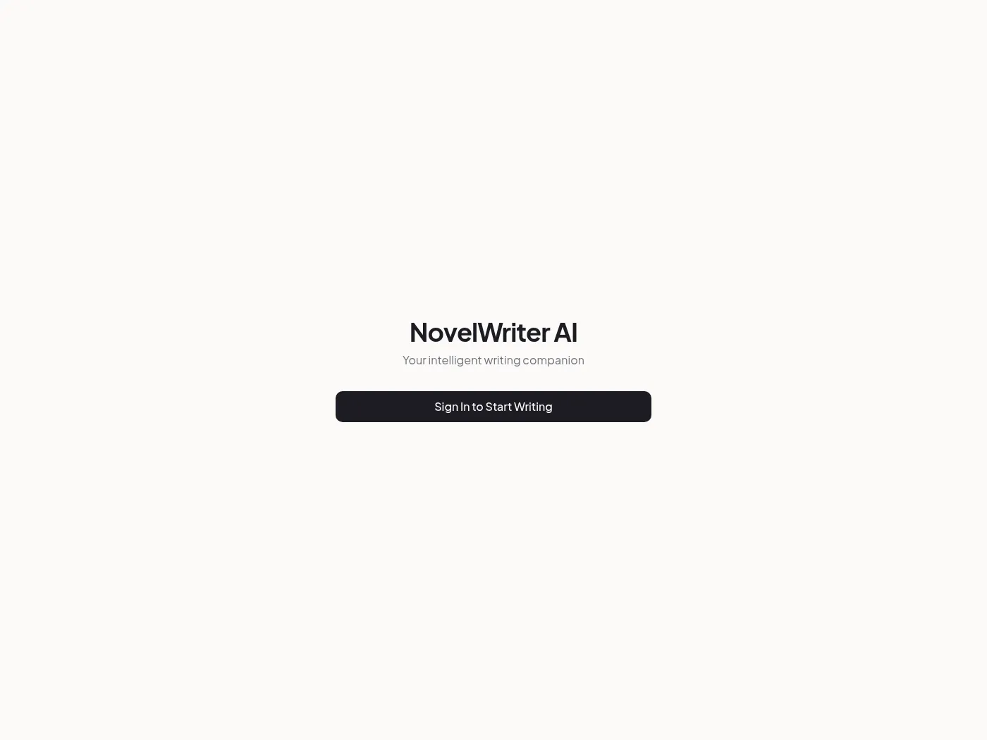 NovelWriter AI