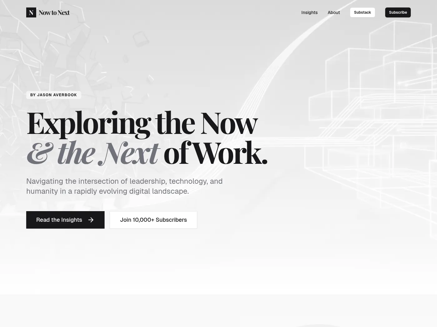Now to Next Website