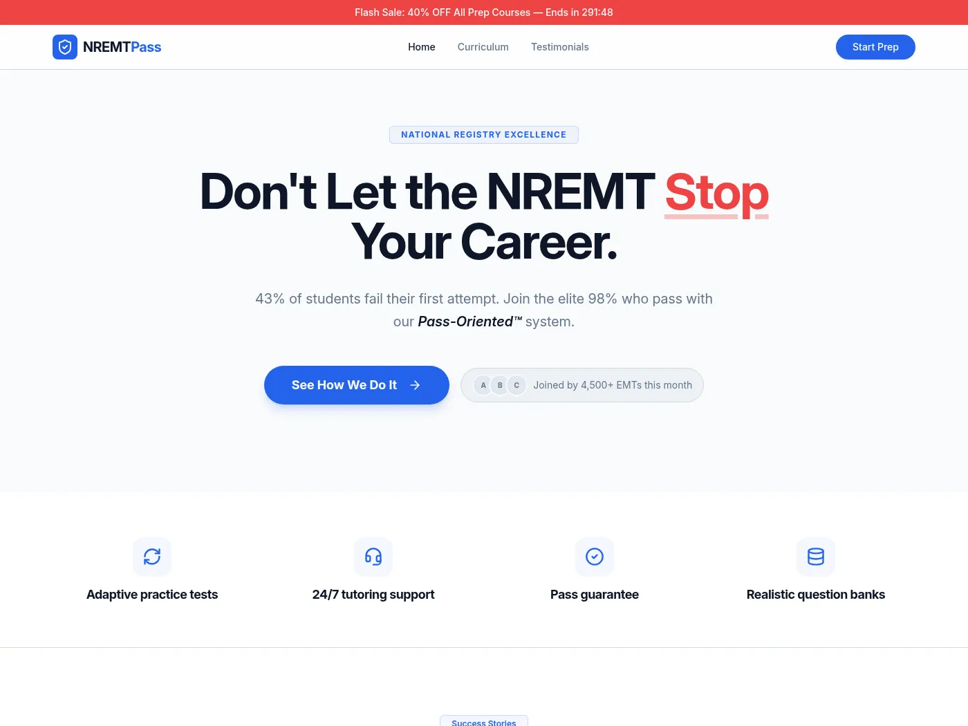 NREMT Prep Funnel