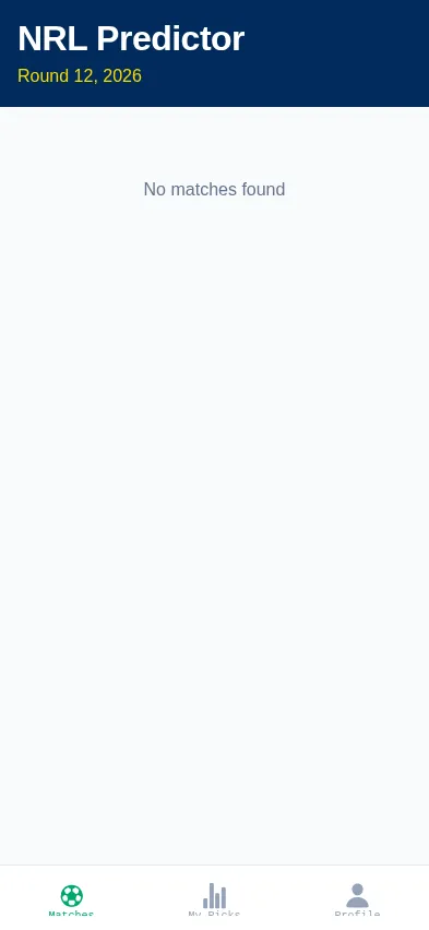 NRL Prediction App