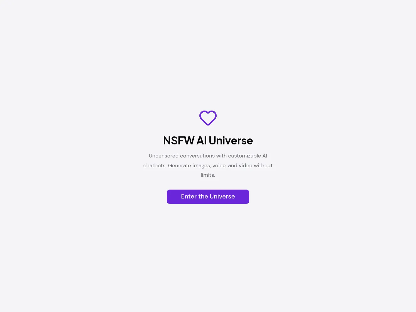 NSFW AI Chat Universe