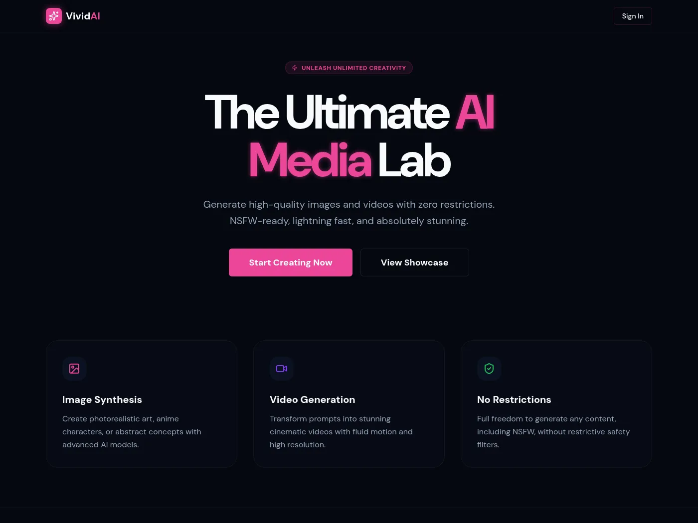 NSFW AI Media Generator