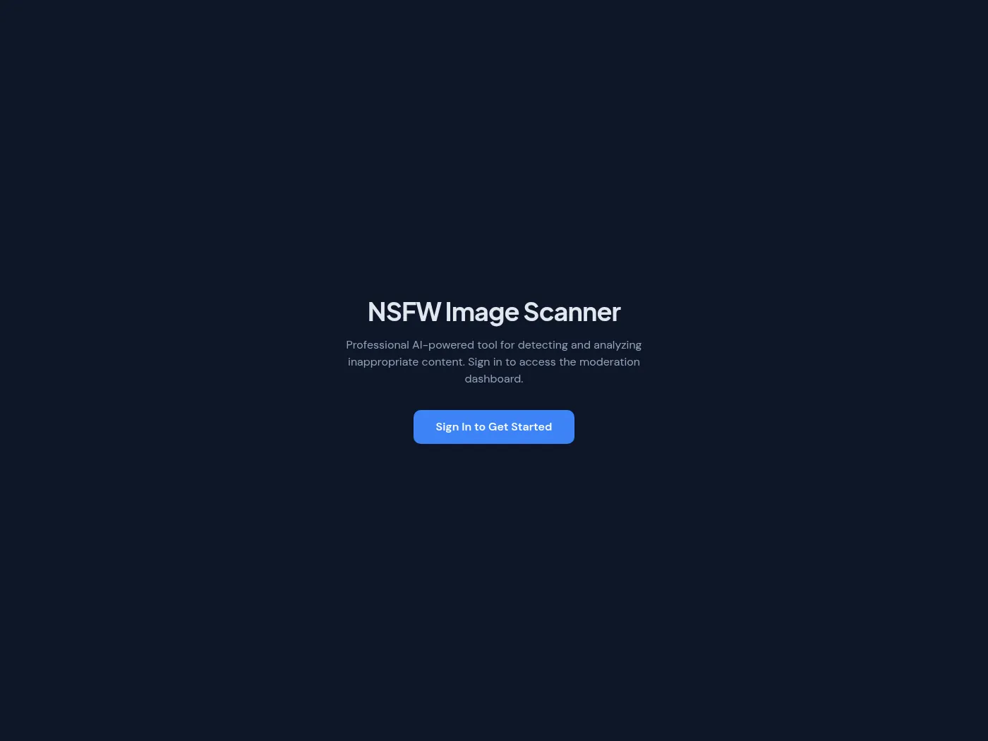 NSFW Image Scanner