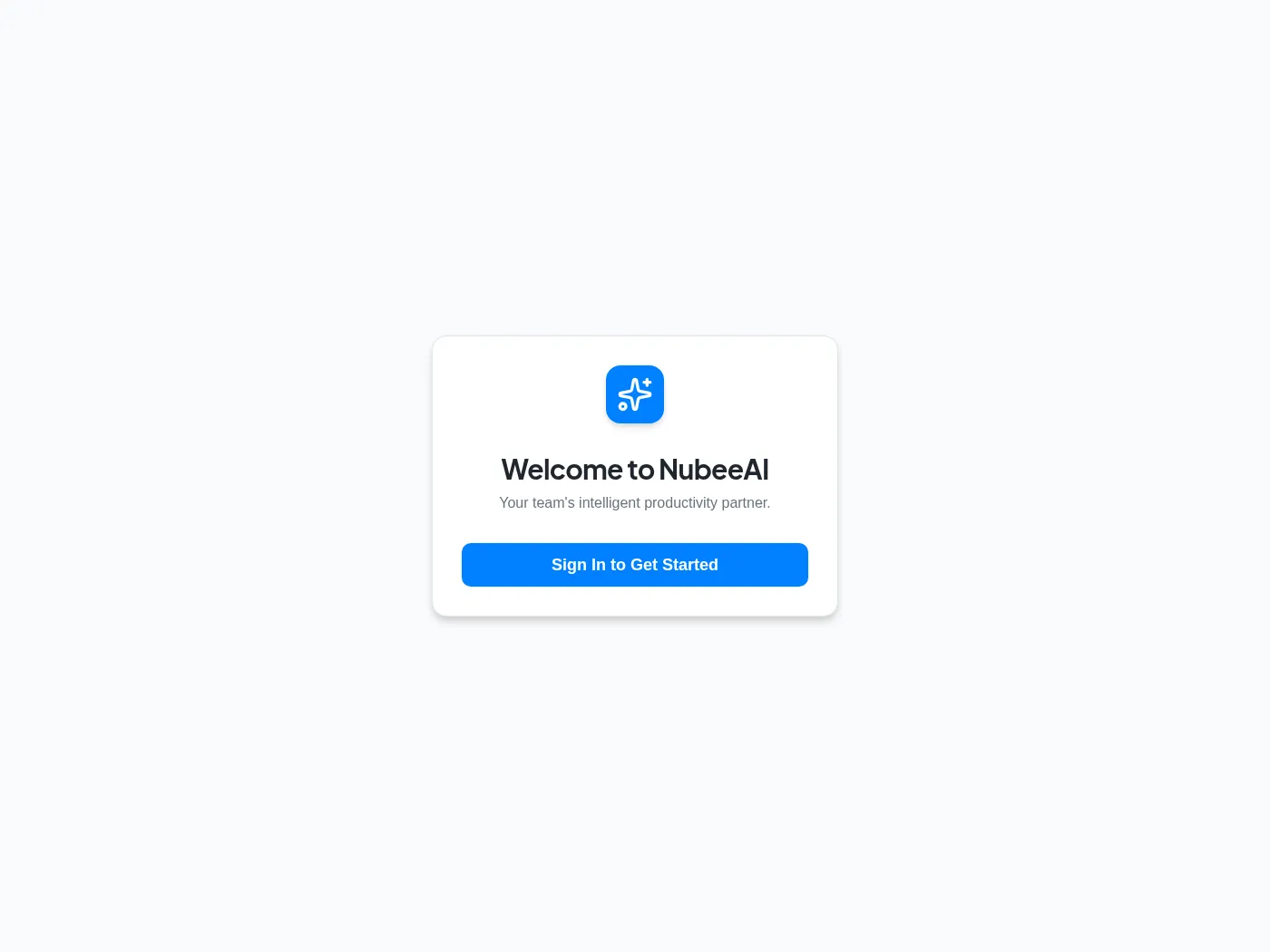 NubeeAI Assistant