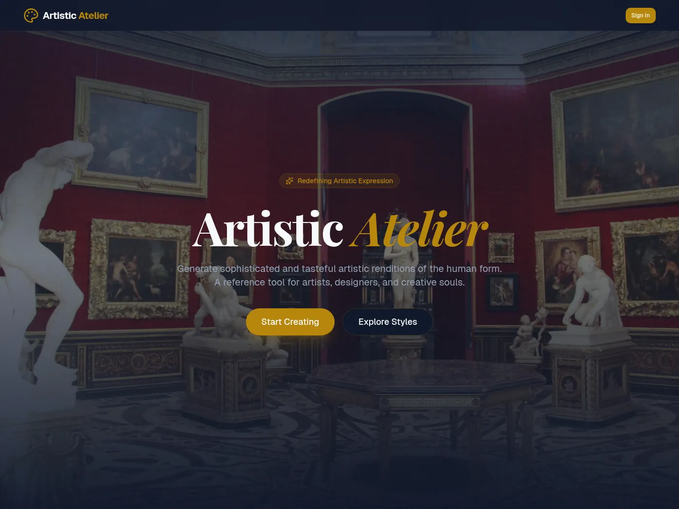 Artistic Nude Generator
