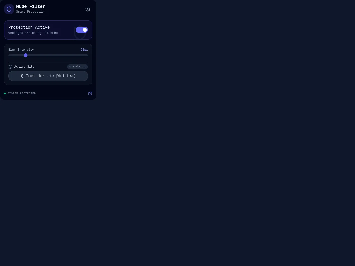 Nude Browser Filter