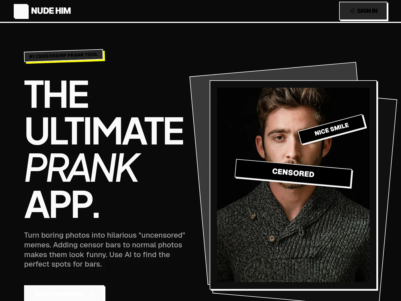 Nude Him Prank Tool