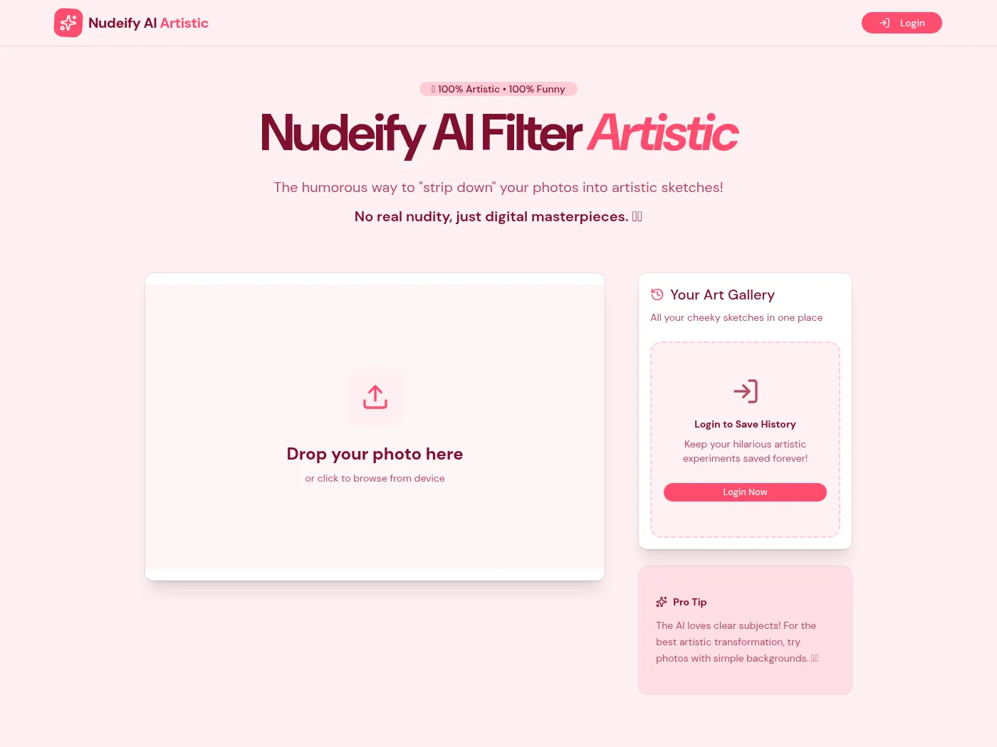 Nudeify AI Filter