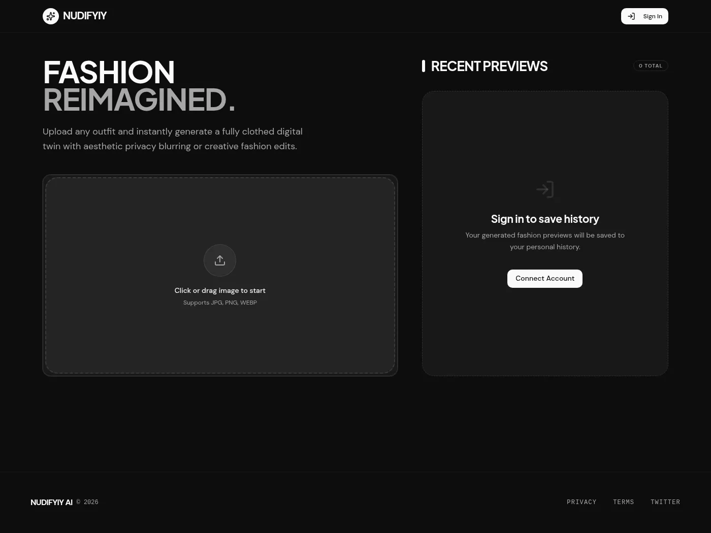Nudifyiy AI Preview