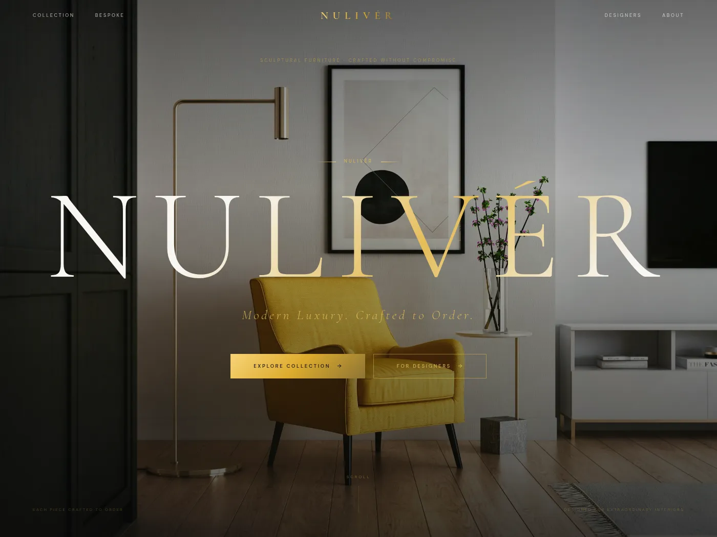 NULIVÉR Luxury Web Experience