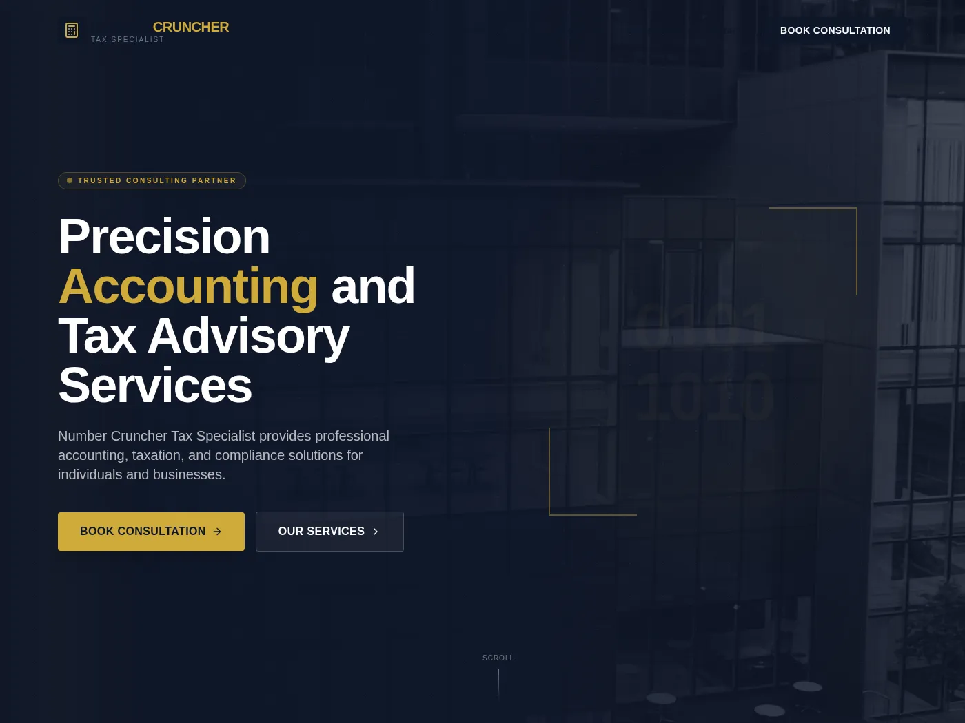 Number Cruncher Consulting Site