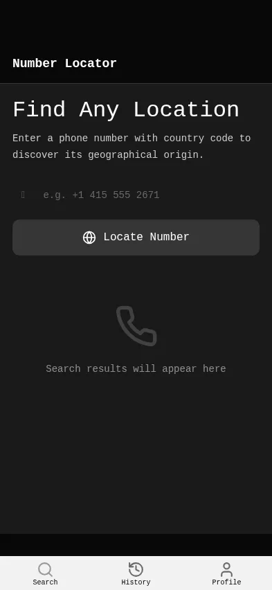 Number Locator Chak