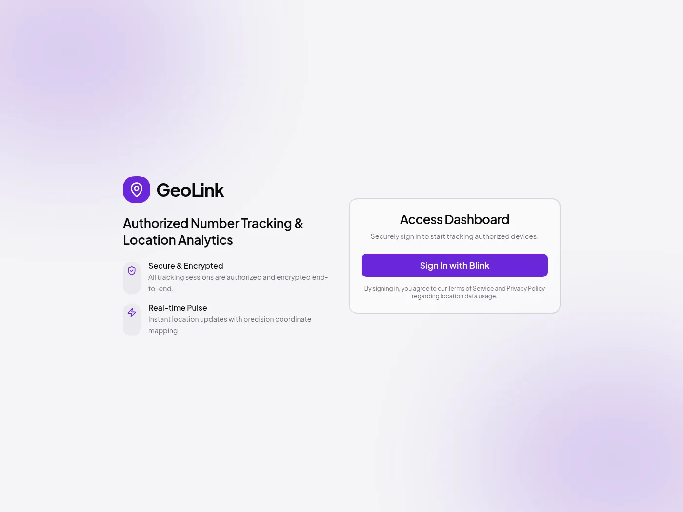 Number Location Tracker