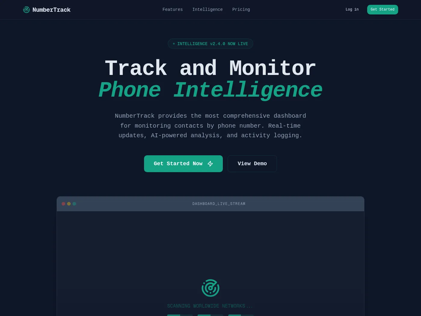 NumberTrack
