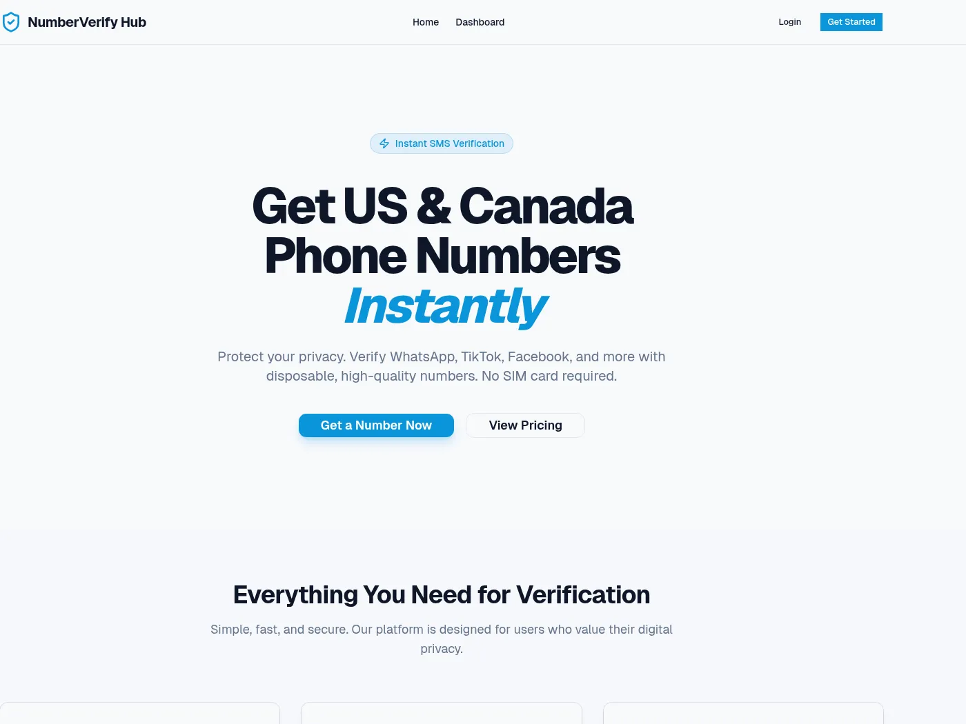 NumberVerify Hub