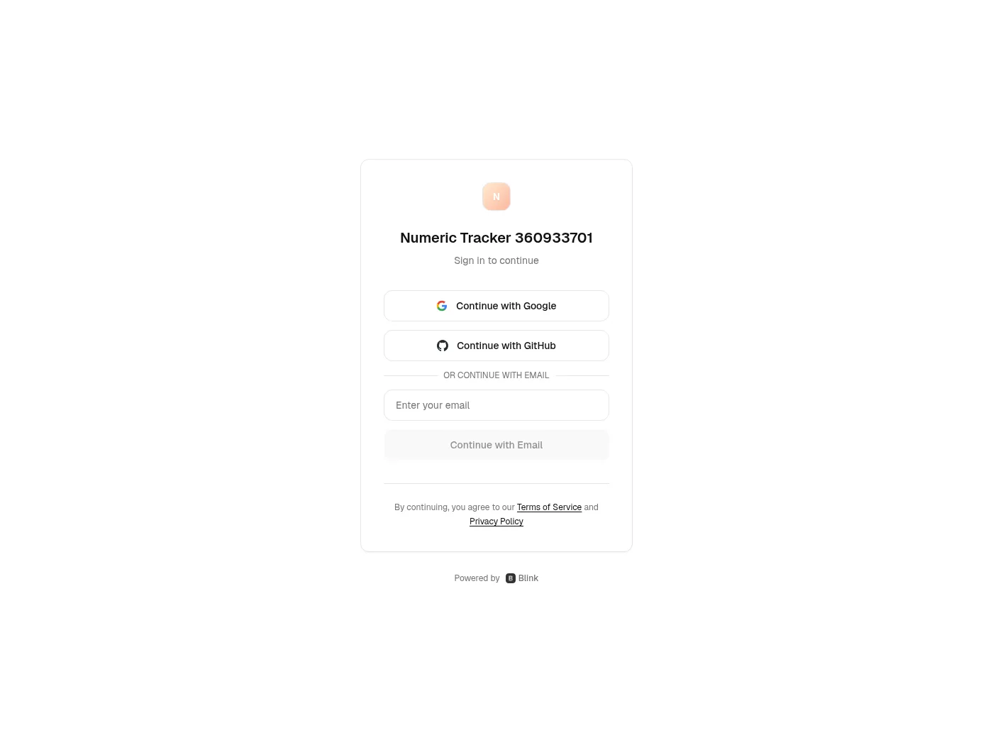 Numeric Tracker 360933701