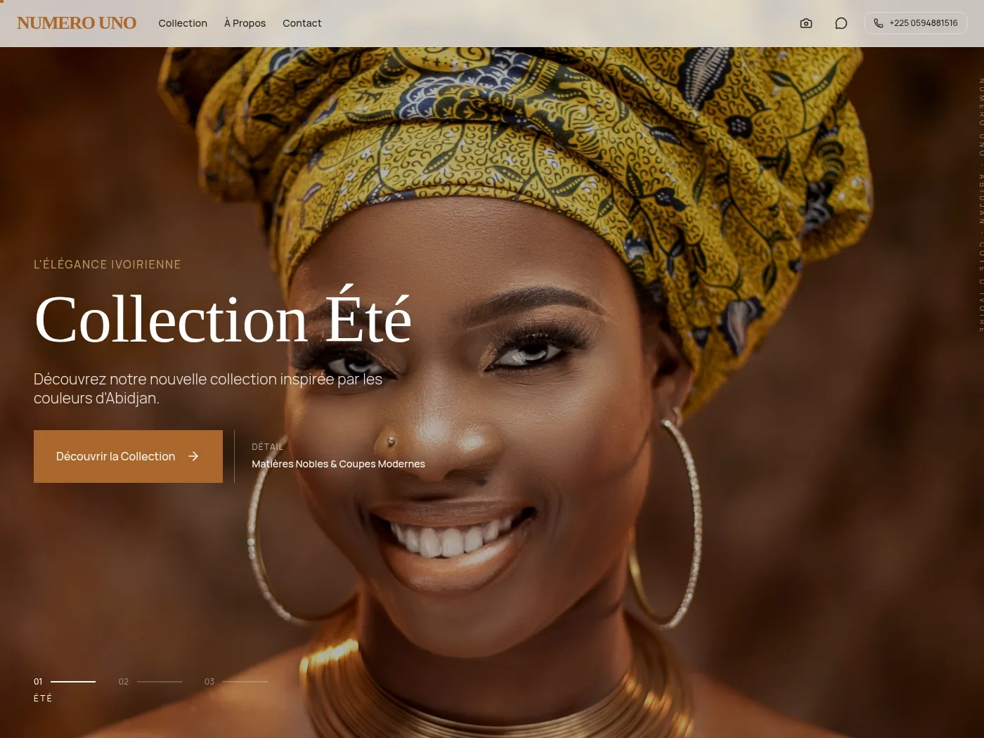Numero Uno Boutique Web
