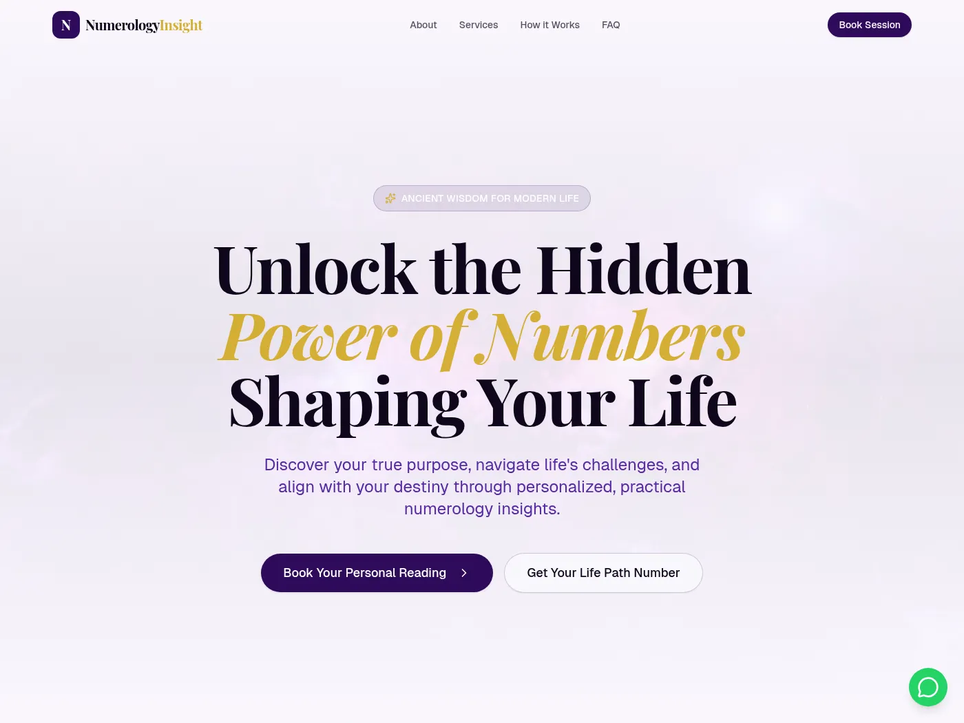 Numerology Insight Web