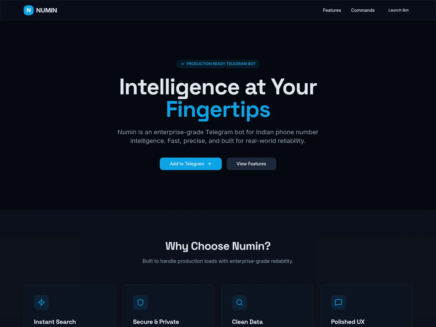 Numin Telegram Bot