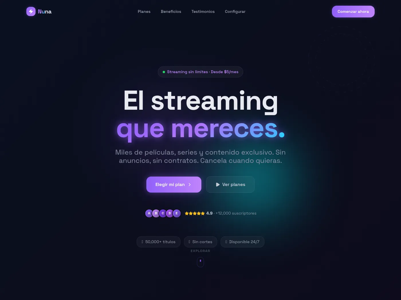 Nuna Premium Website