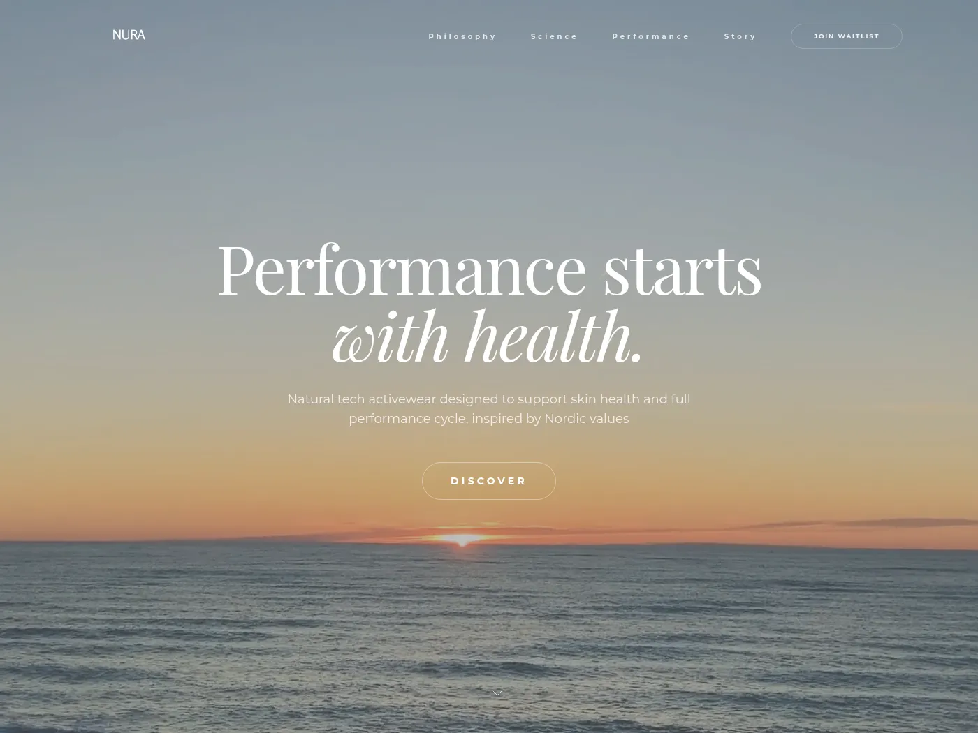 NURA Landing Page (Remix)