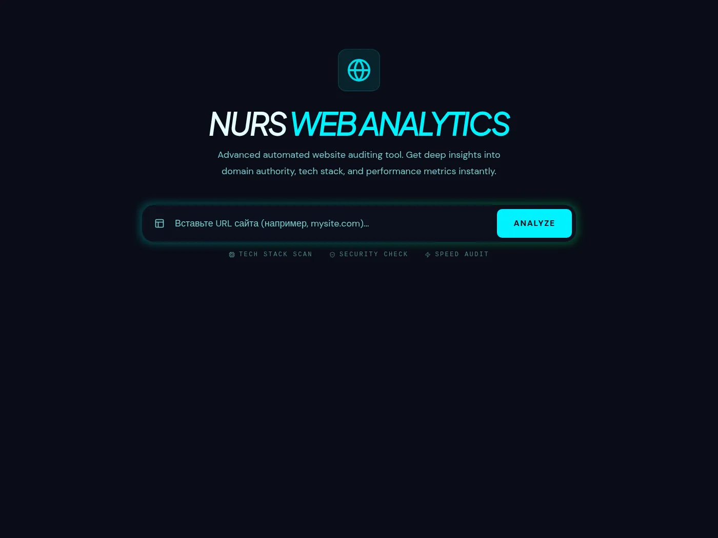 NURS Web Analytics