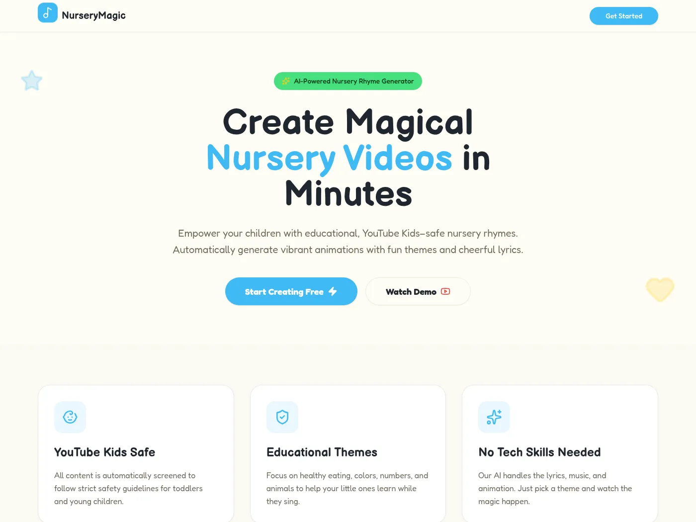 Nursery Video Maker