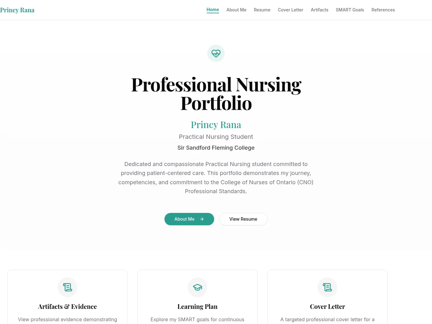 Nursing ePortfolio Pro