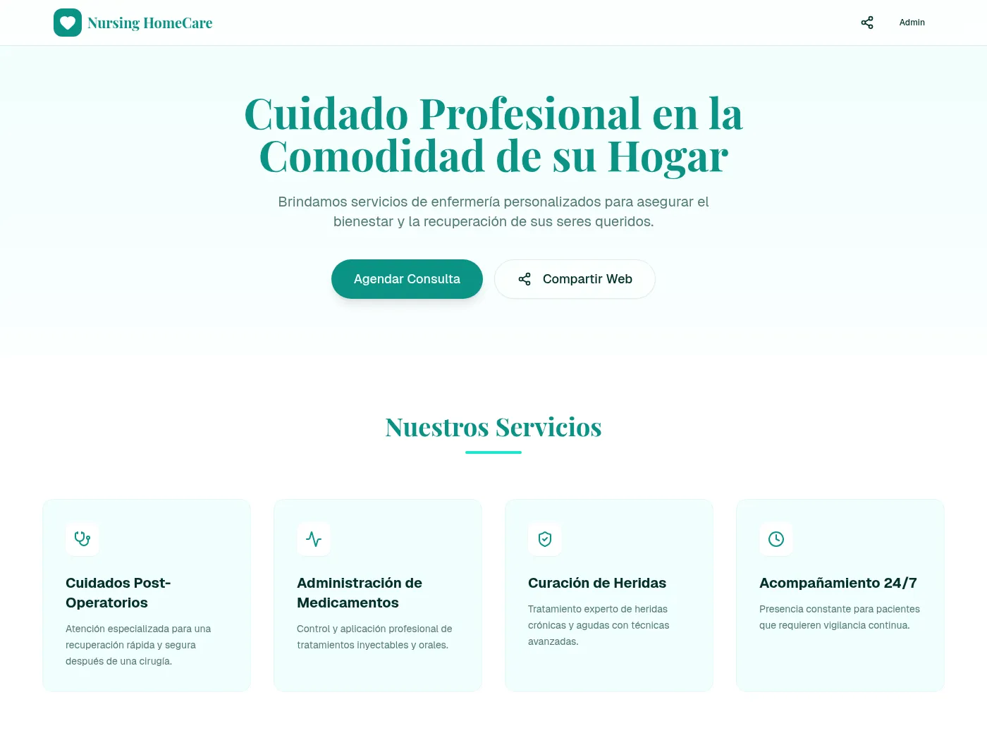 Nursing HomeCare Web