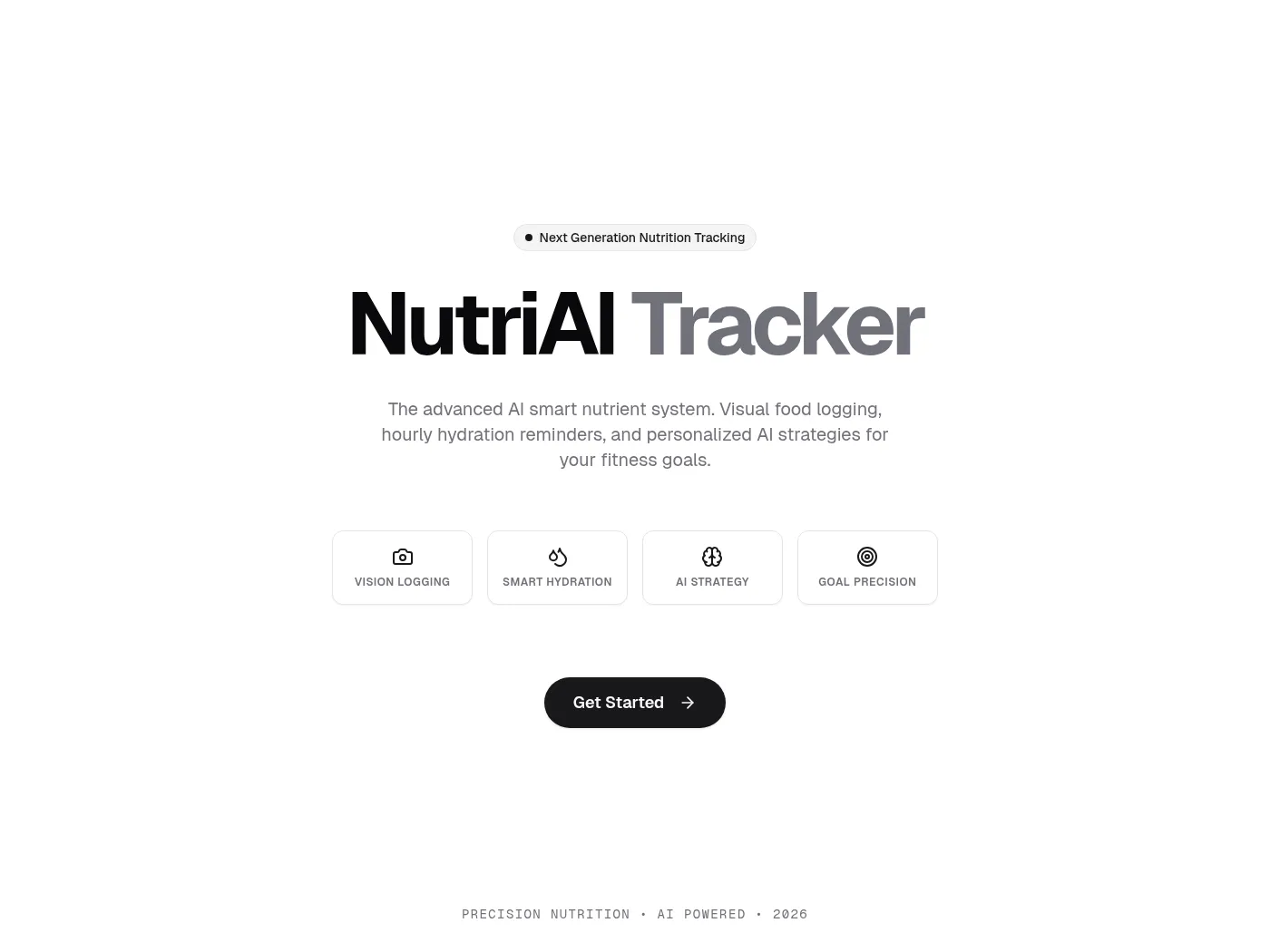 NutriAI Tracker