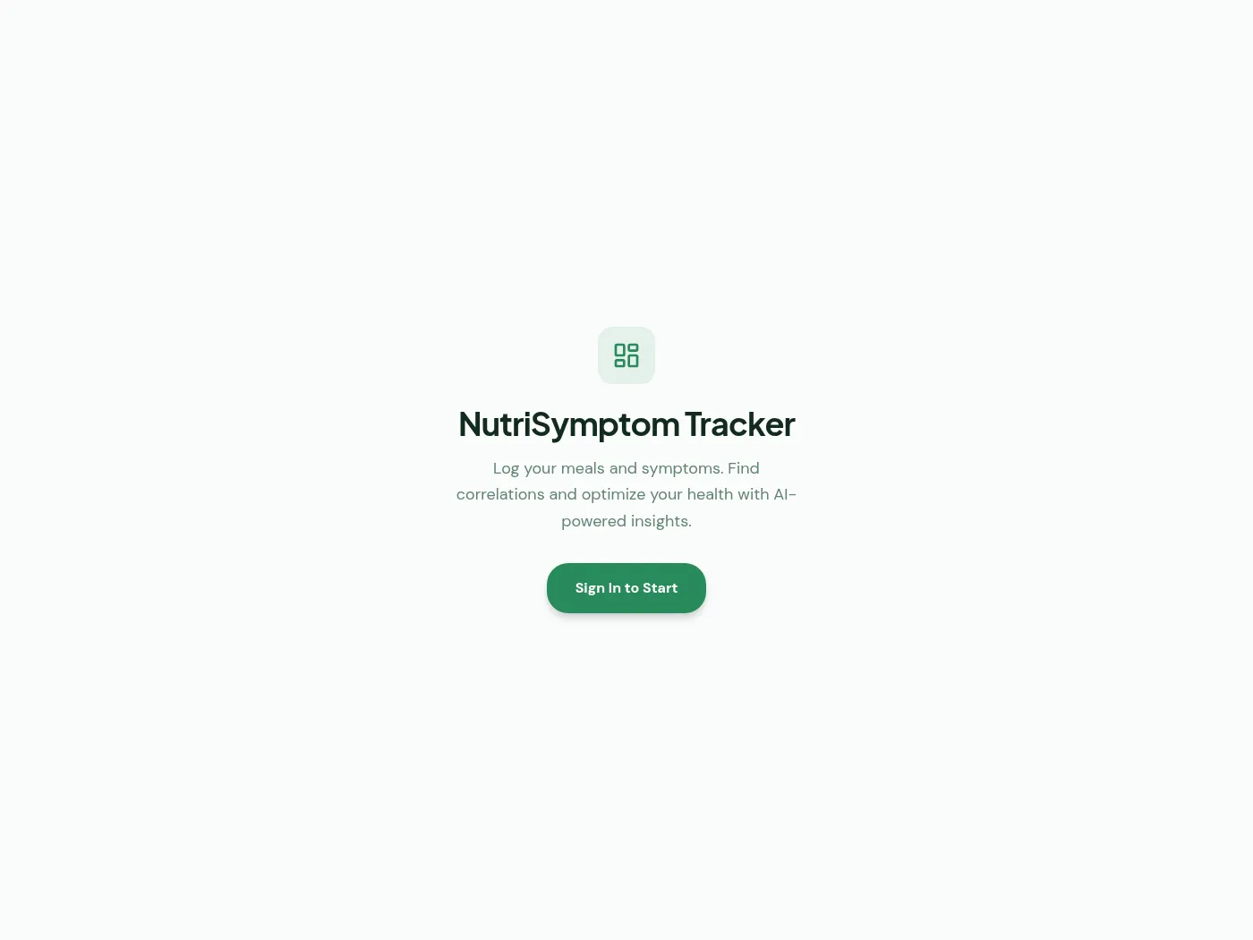 NutriSymptom Tracker