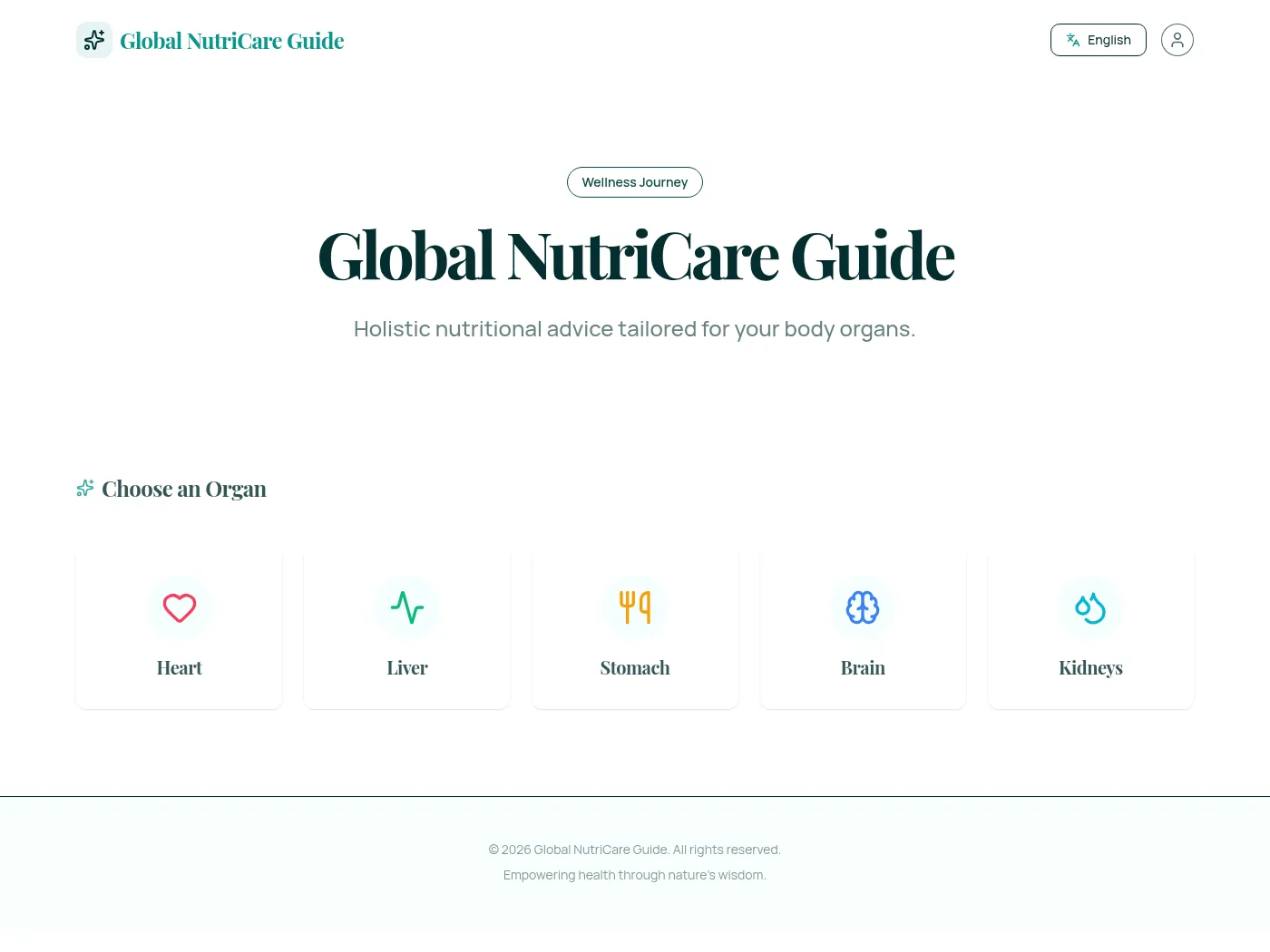 Global NutriCare Guide