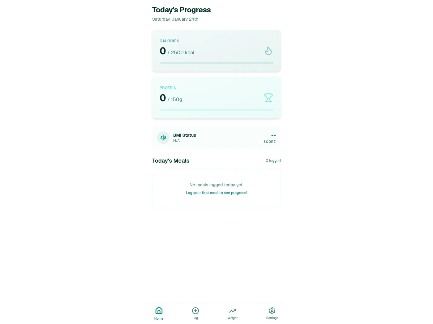 NutriGain Tracker